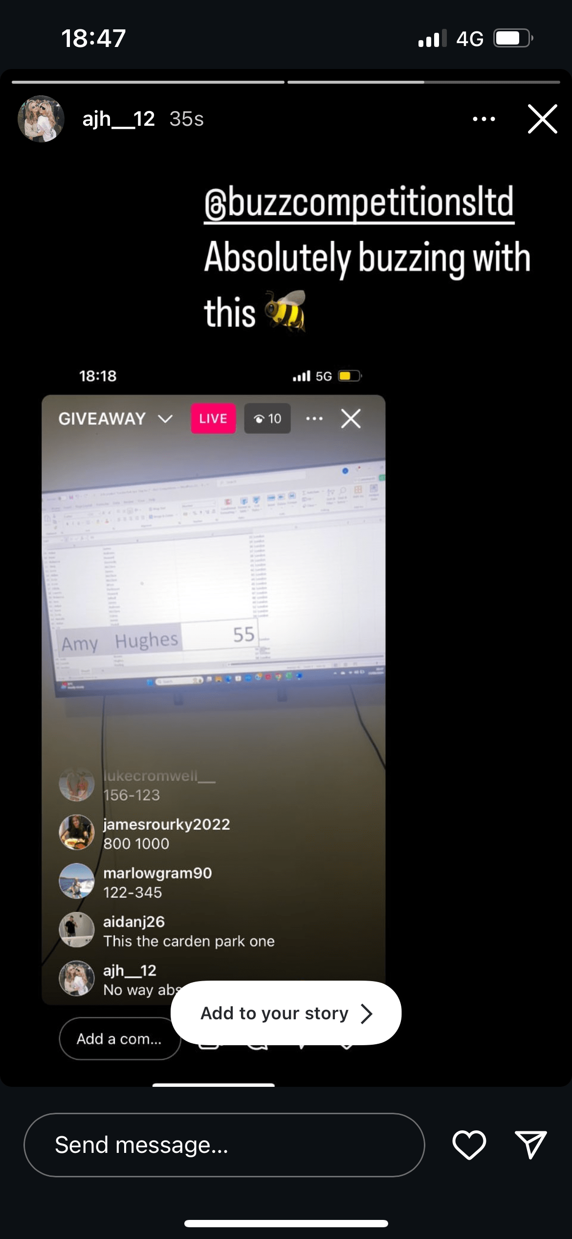 CARDEN PARK WINNER - Buzz Competitions